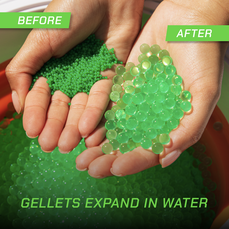 Gel Blaster Gellets Ammo Packs – 20,000+ Non-Toxic Rounds
